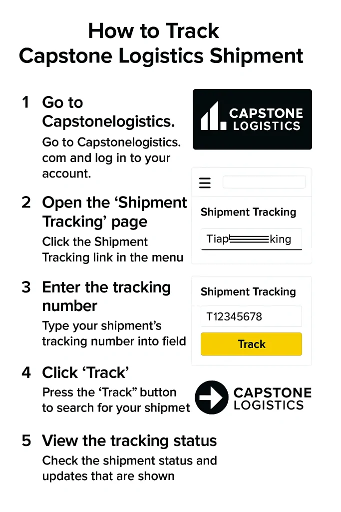 Capstone Logistics Tracking Check Delivery Status Online