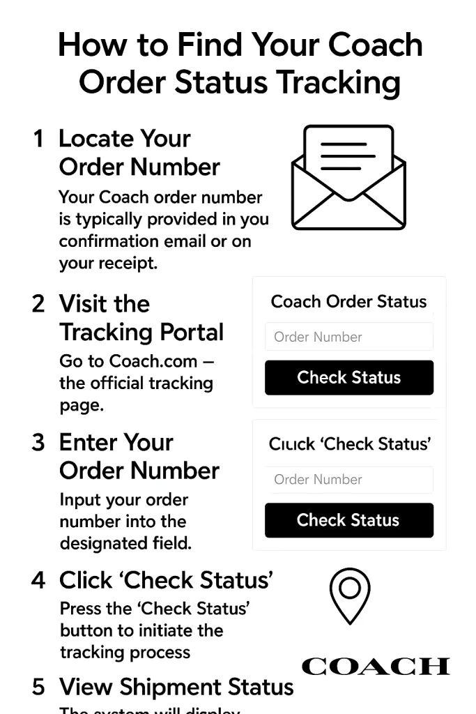 Coach Order Status Tracking | Track Coach Orders & Shipments