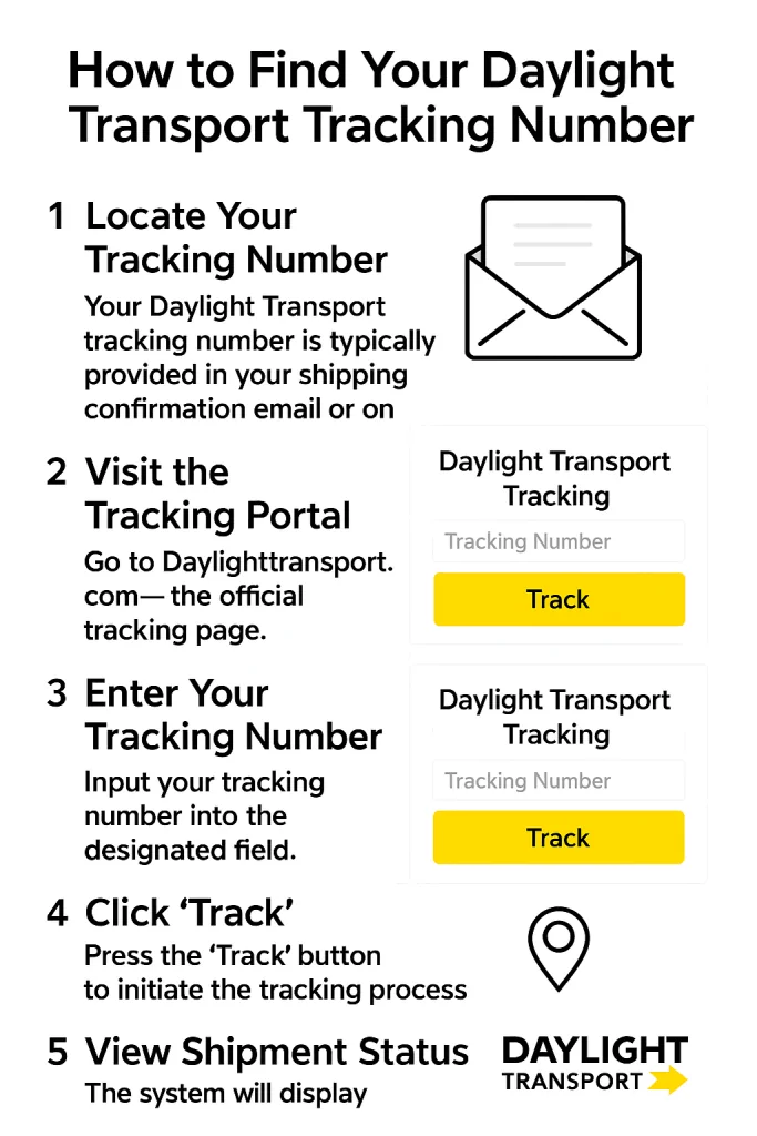 Daylight Transport Tracking | Track Shipments, Freight & Parcels