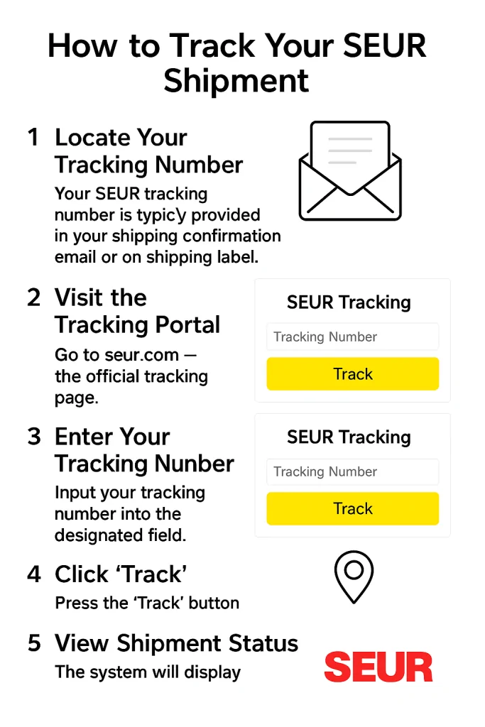 SEUR Shipment Tracking | Track SEUR Courier Parcel Online