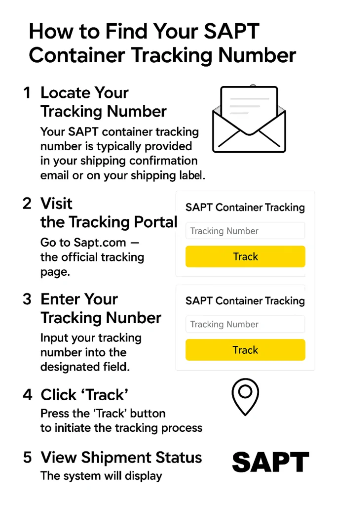 SAPT Container Tracking | Track BL and Shipping Enquiry Online