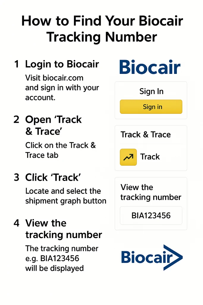 Biocair Tracking – Track Shipments, Parcels & Logistics Online